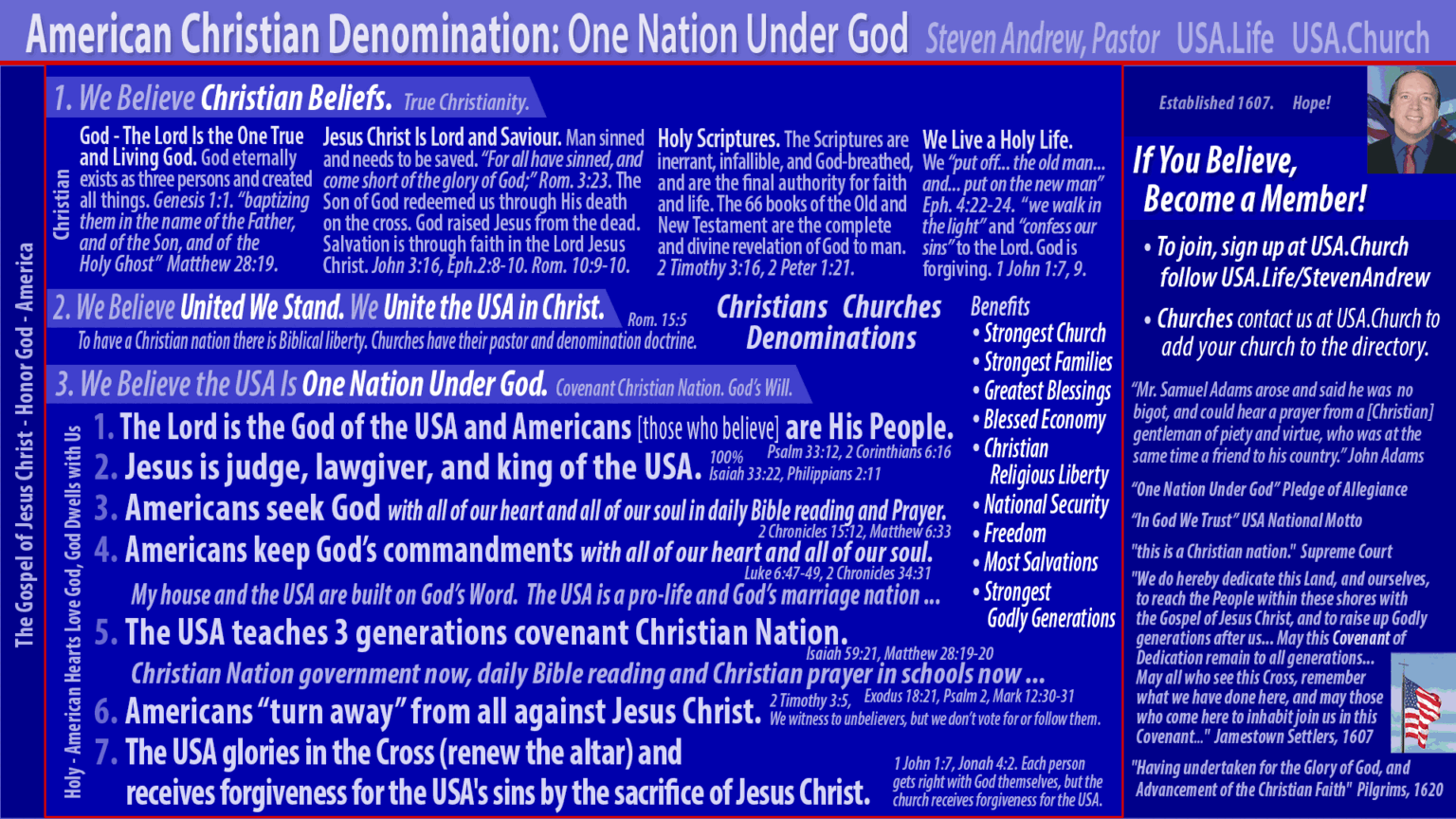 Uniting the USA in Christ: The American Christian Denomination’s 12 ...